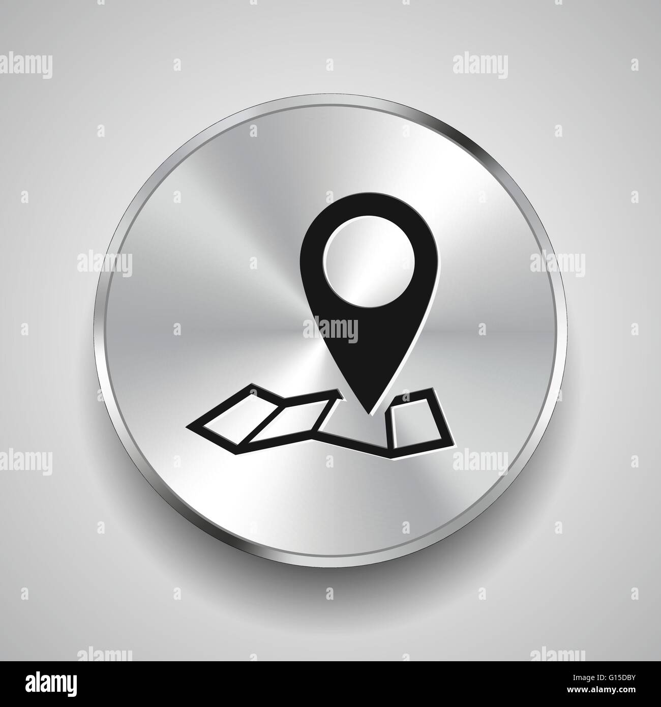 Map icon icon Stock Vector Image & Art - Alamy