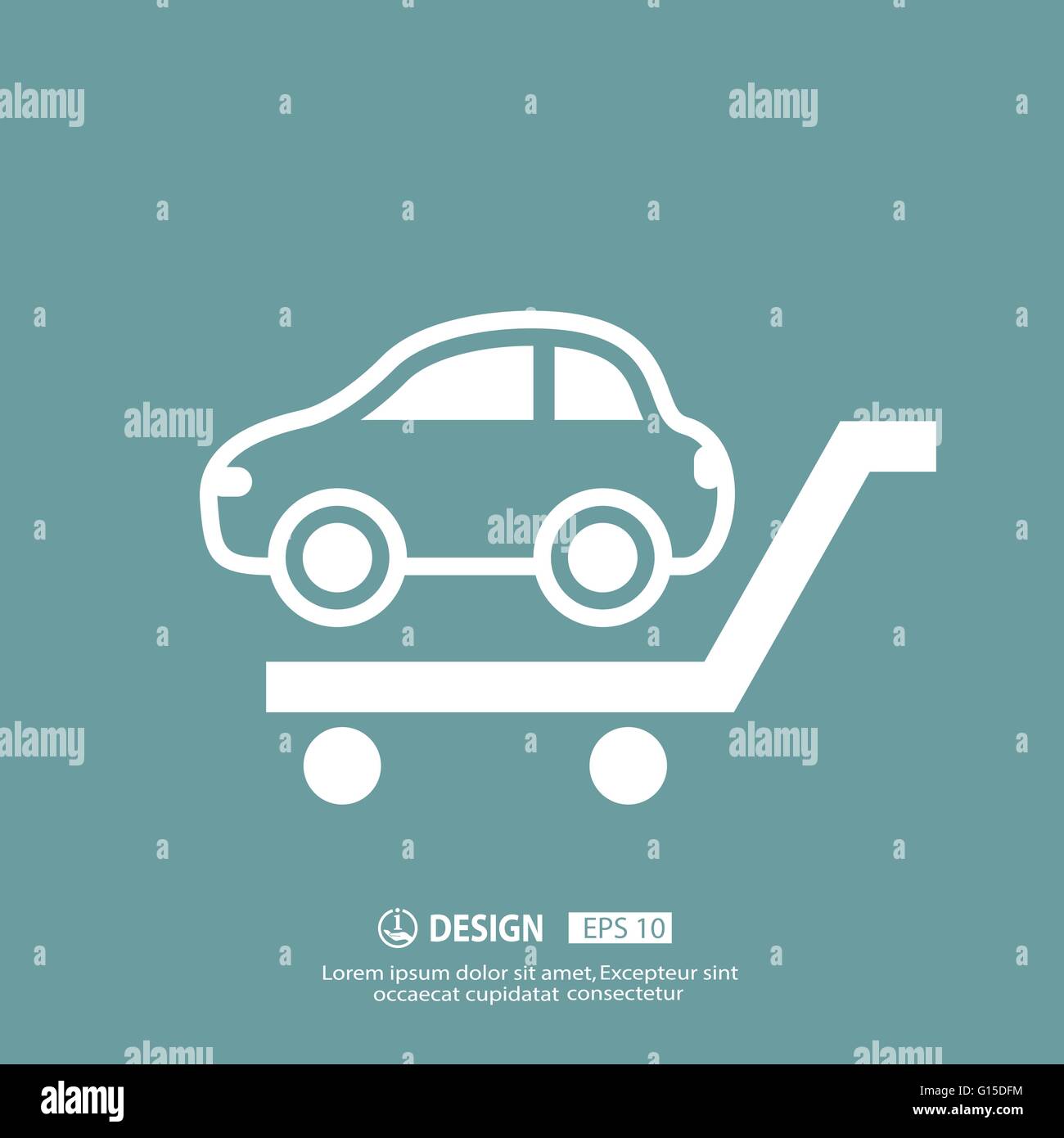 car in hand icon Stock Vector Image & Art - Alamy