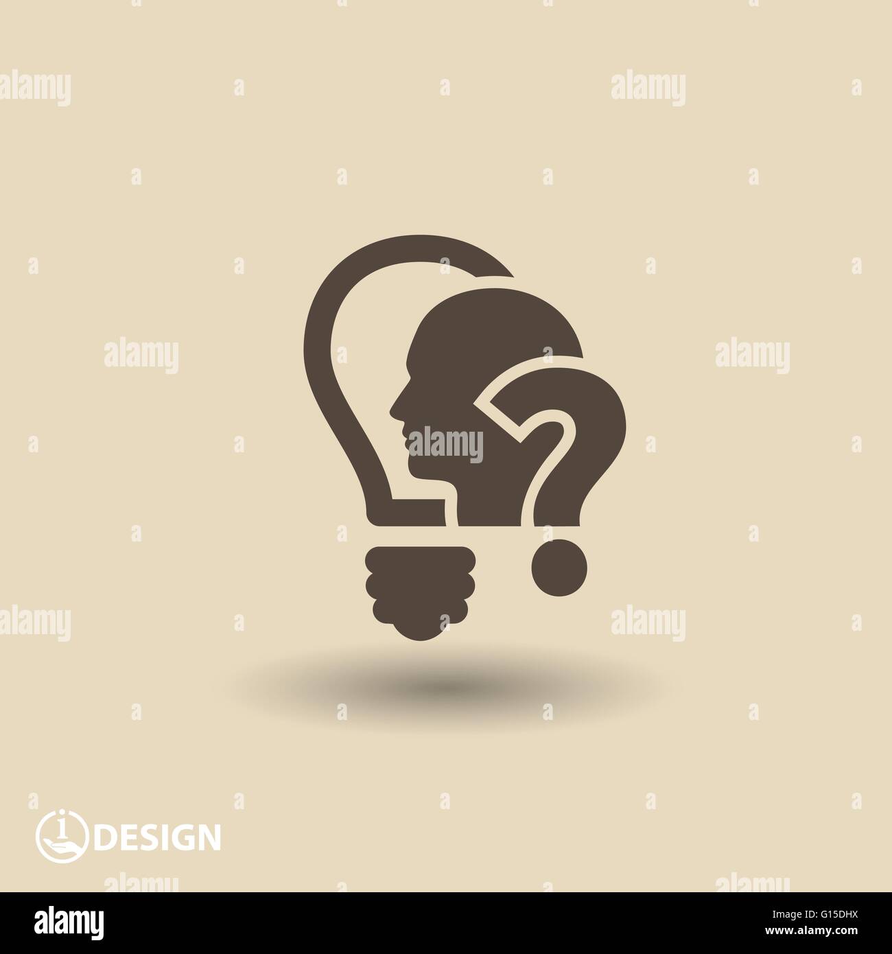 question mark and man icon Stock Vector Image & Art - Alamy