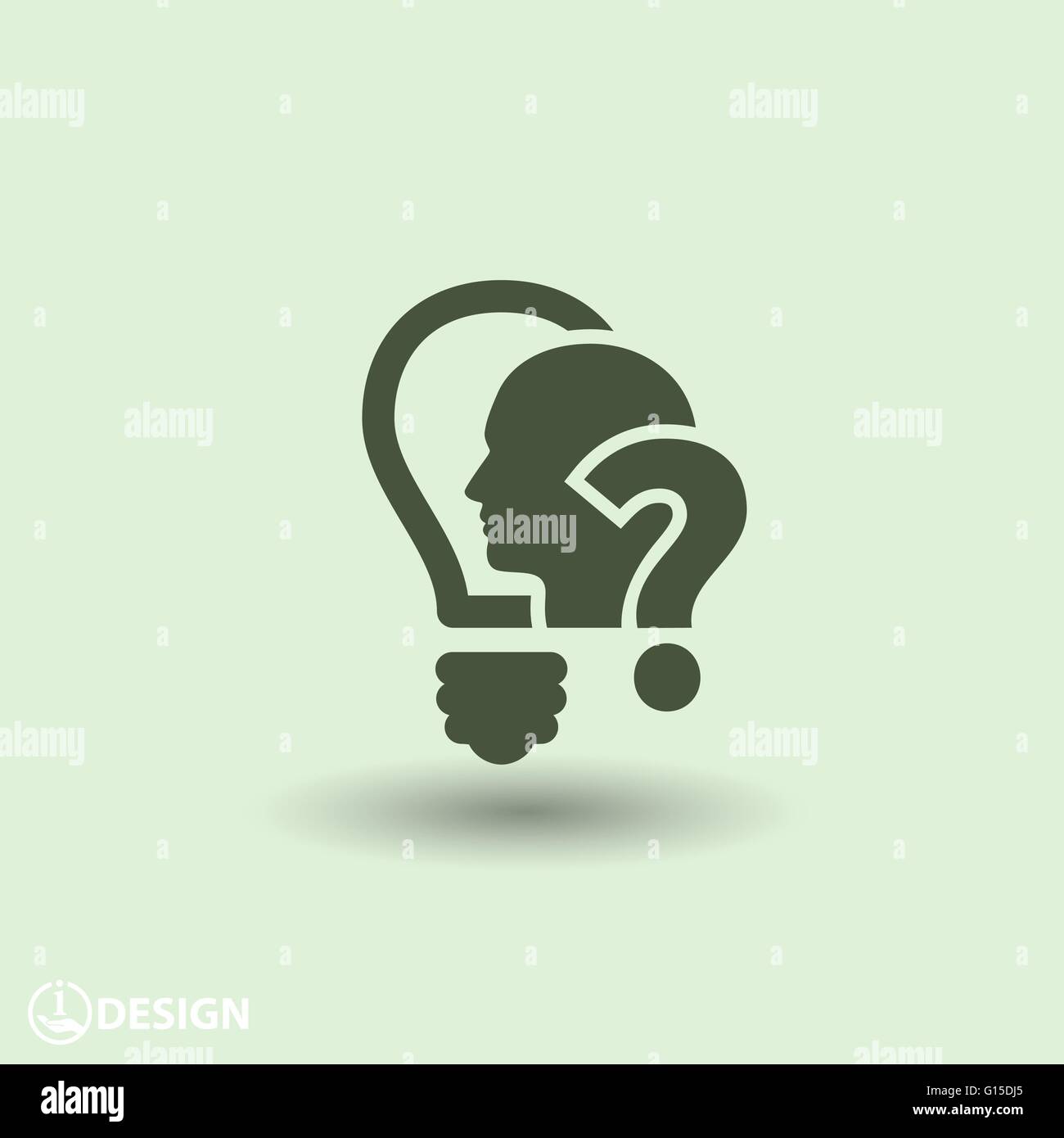 question mark and man icon Stock Vector Image & Art - Alamy