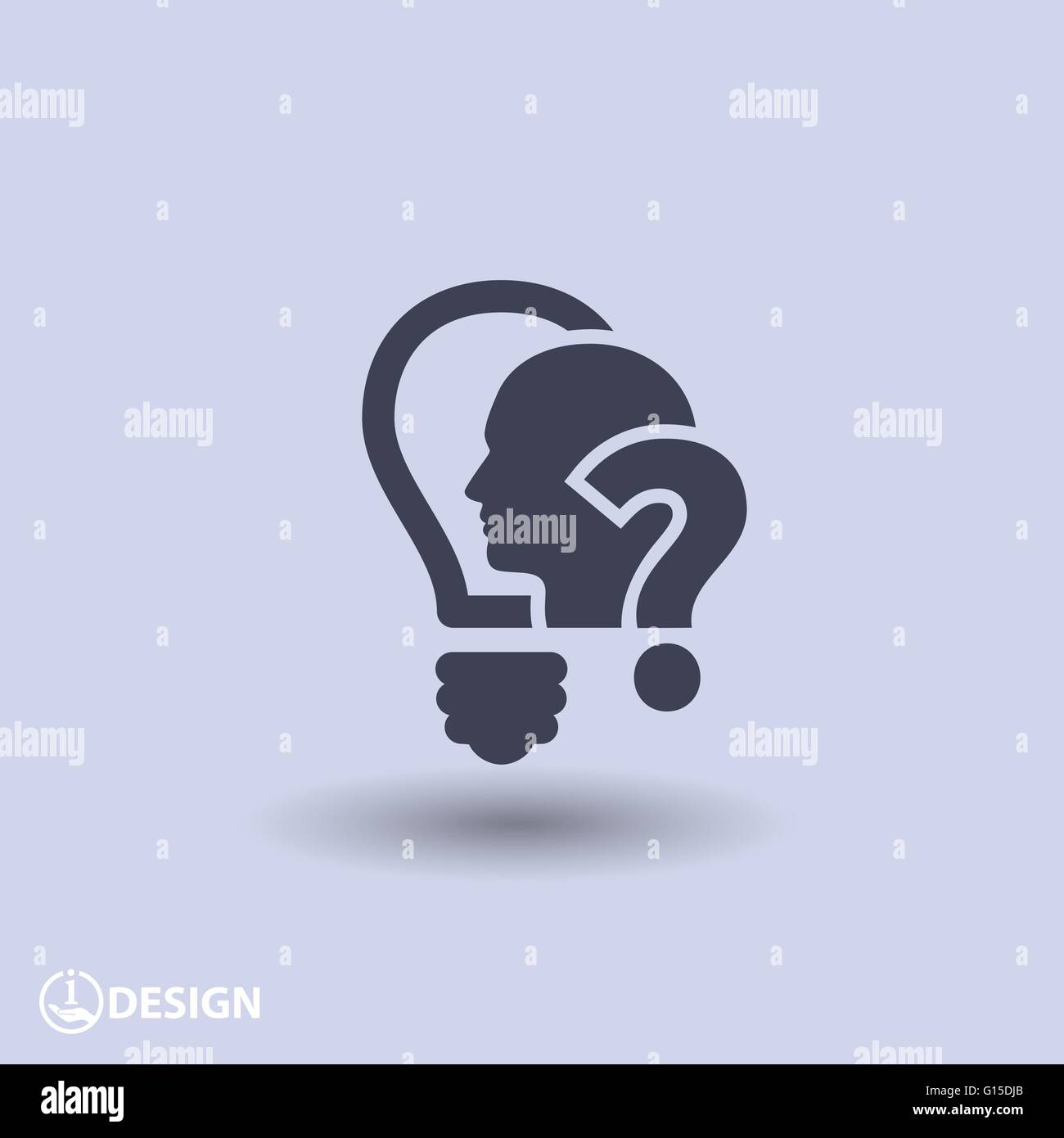 question mark and man icon Stock Vector Image & Art - Alamy