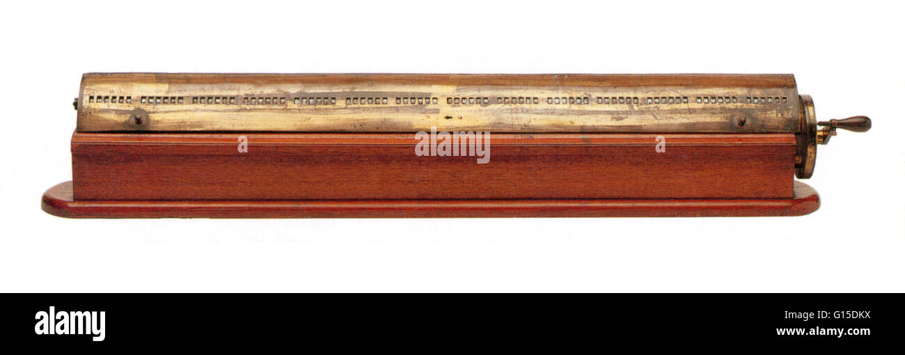 19th century calculator Stock Photo - Alamy