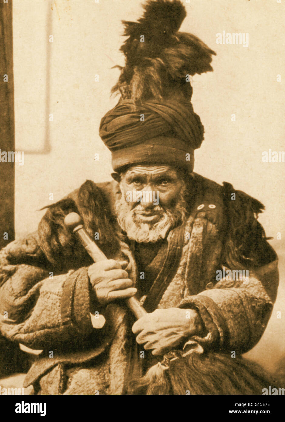 He is what might be termed a Mohammedan sacred tramp, who travels from ...