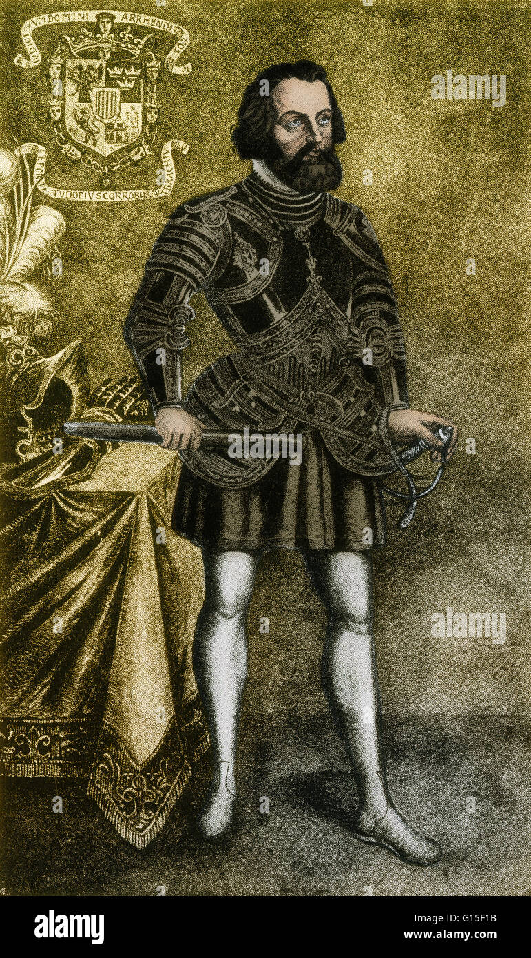 Hernán Cortés de Monroy y Pizarro (1485 - December 2, 1547) was a ...