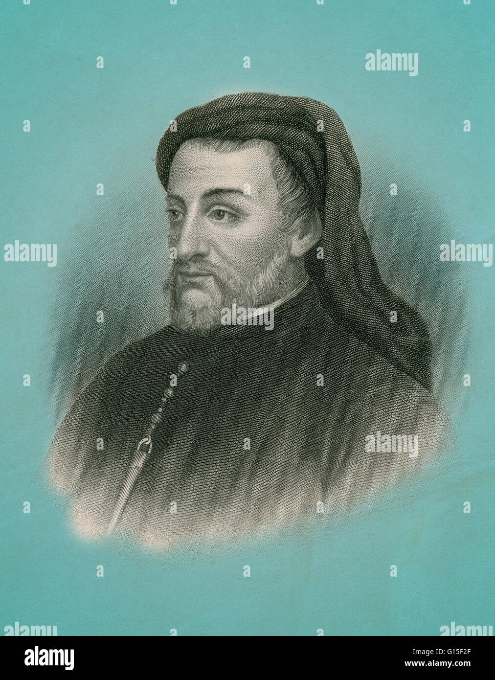 Geoffrey chaucer westminster abbey hi-res stock photography and images ...