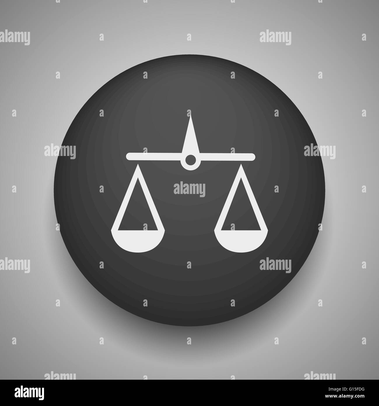 Justices scales symbol Stock Vector Images - Alamy
