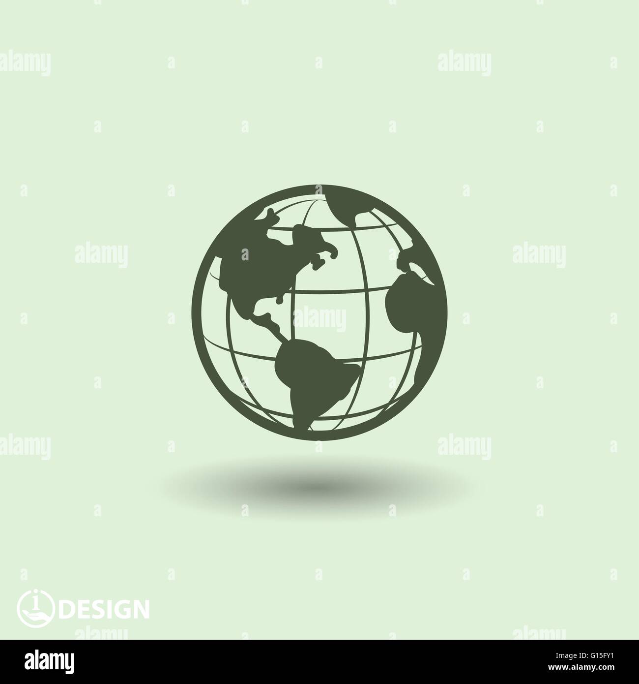 Pictogram of globe Stock Vector Image & Art - Alamy