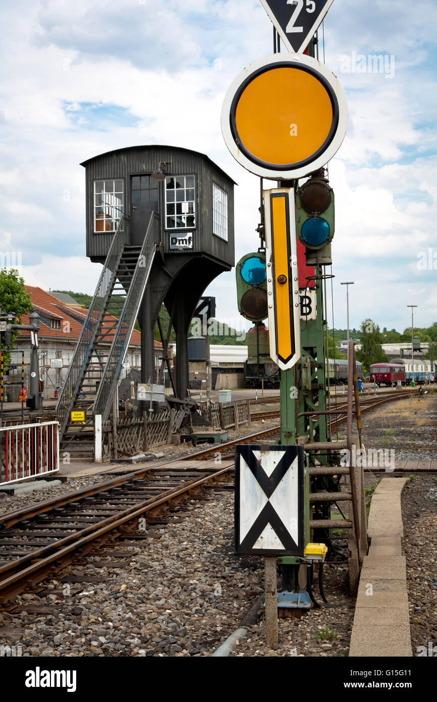 Eisenbahnsignale deutschland hi-res stock photography and images - Alamy