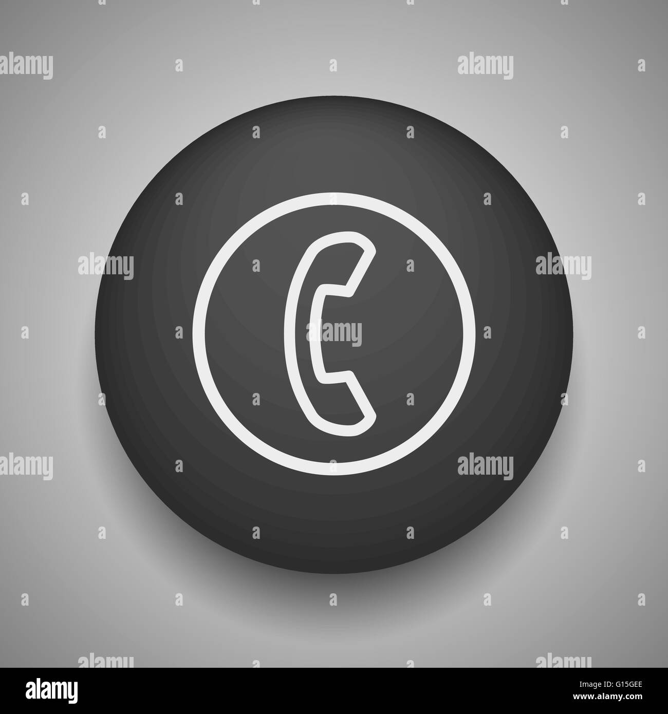 Pictograph of phone Stock Vector Image & Art - Alamy