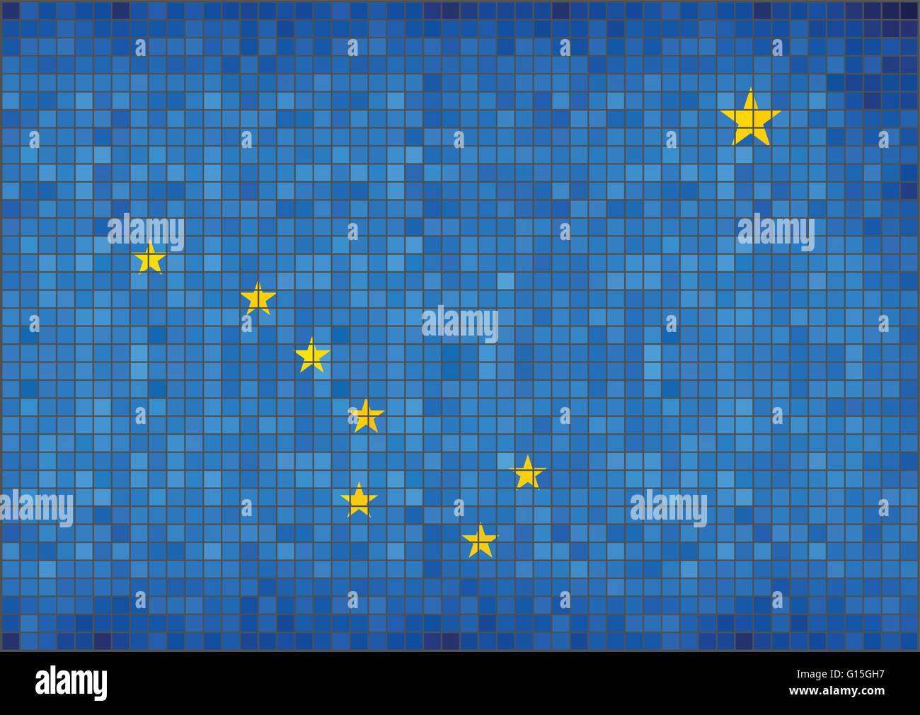 Flag of Alaska Stock Vector Image & Art - Alamy