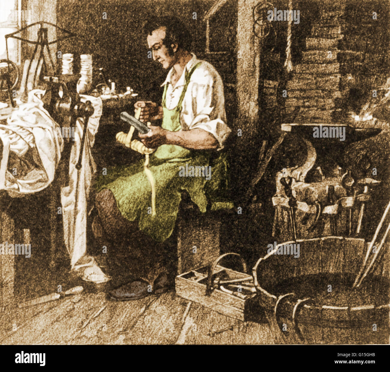 Blacksmith 19th Century Stock Photos & Blacksmith 19th Century Stock ...