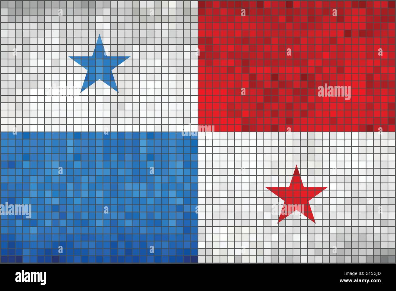 Flag of Panama Stock Vector Image & Art - Alamy