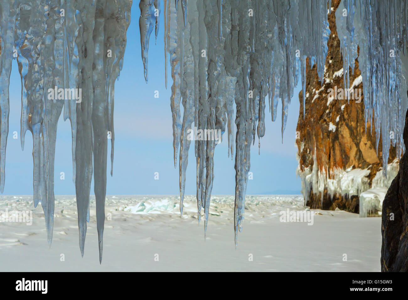 Ice curtain hi-res stock photography and images - Alamy