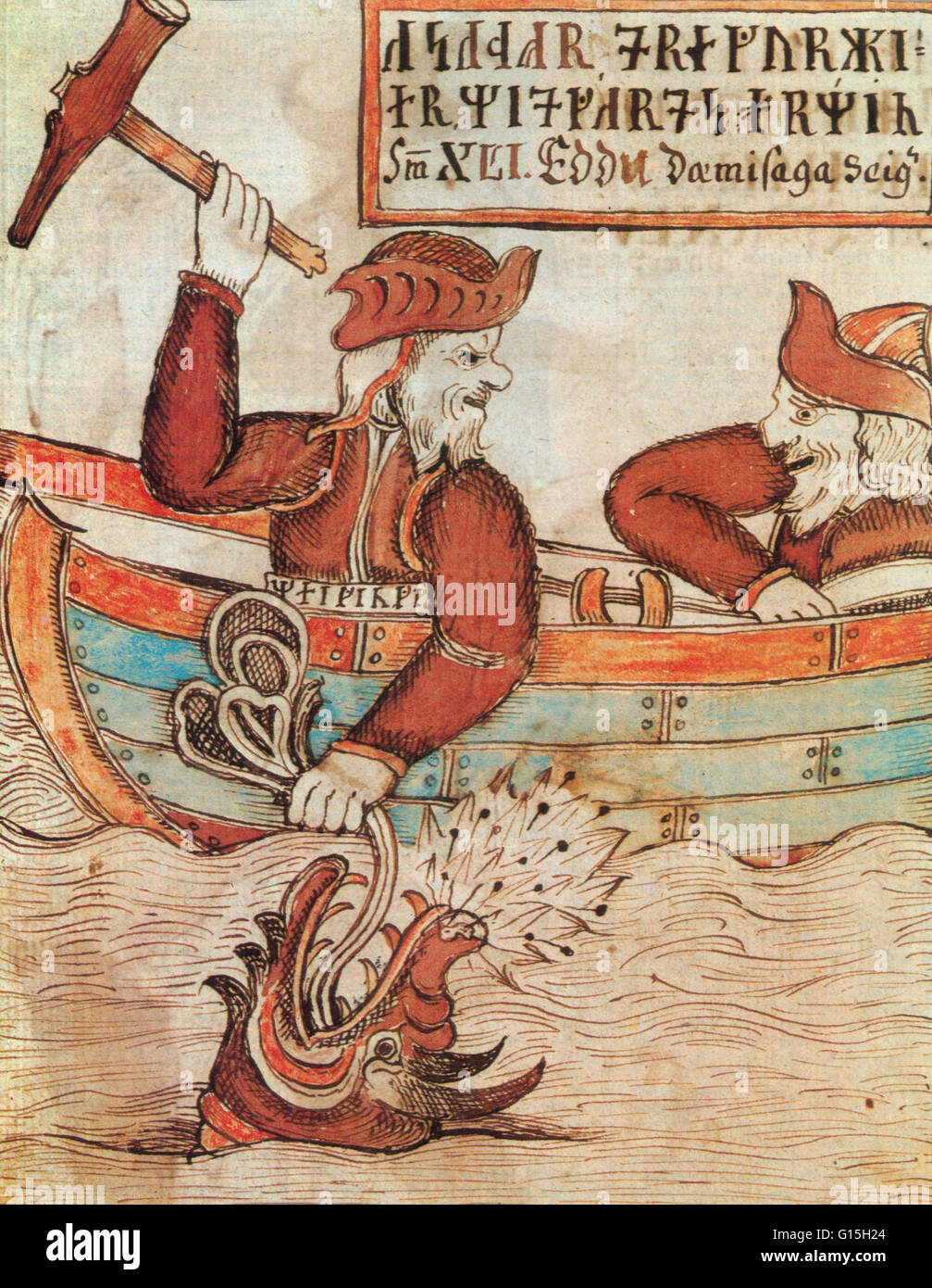 Thor norse god hi-res stock photography and images - Alamy