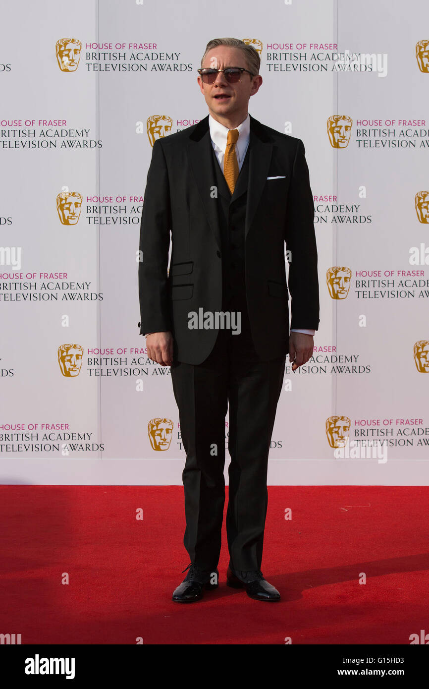London, UK. 8 May 2016. Actor Martin Freeman. Red carpet celebrity ...
