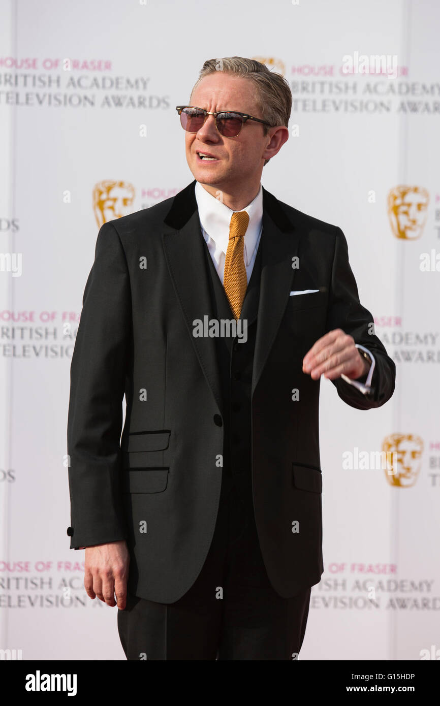 London, UK. 8 May 2016. Actor Martin Freeman. Red carpet celebrity ...