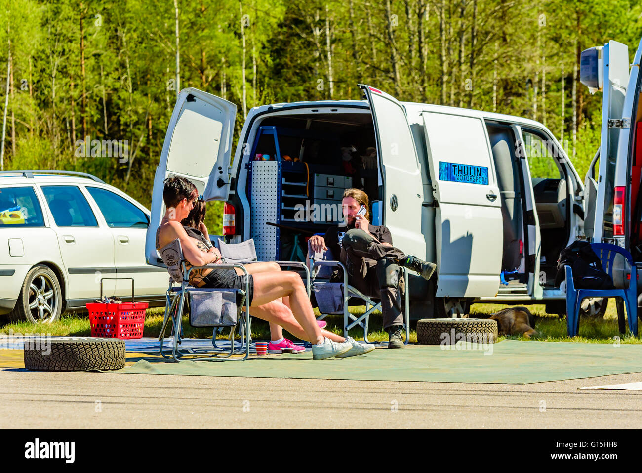 Rally service depot hi-res stock photography and images - Alamy