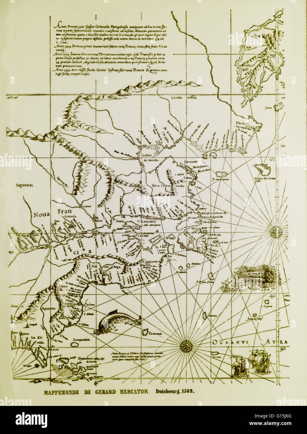 Mercator map hi-res stock photography and images - Alamy