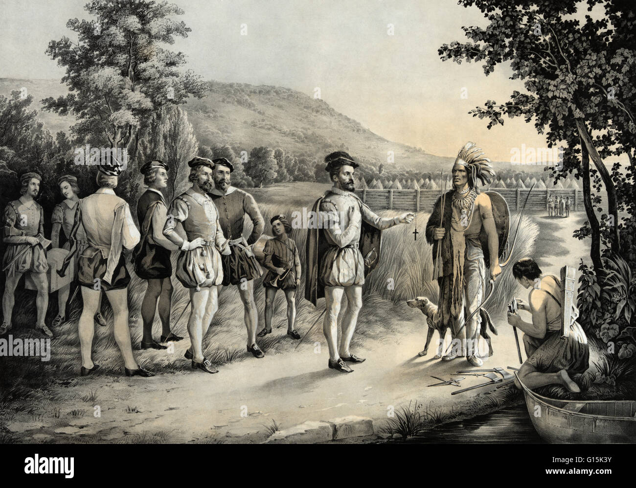 Jacques cartier explorer french hi-res stock photography and images - Alamy