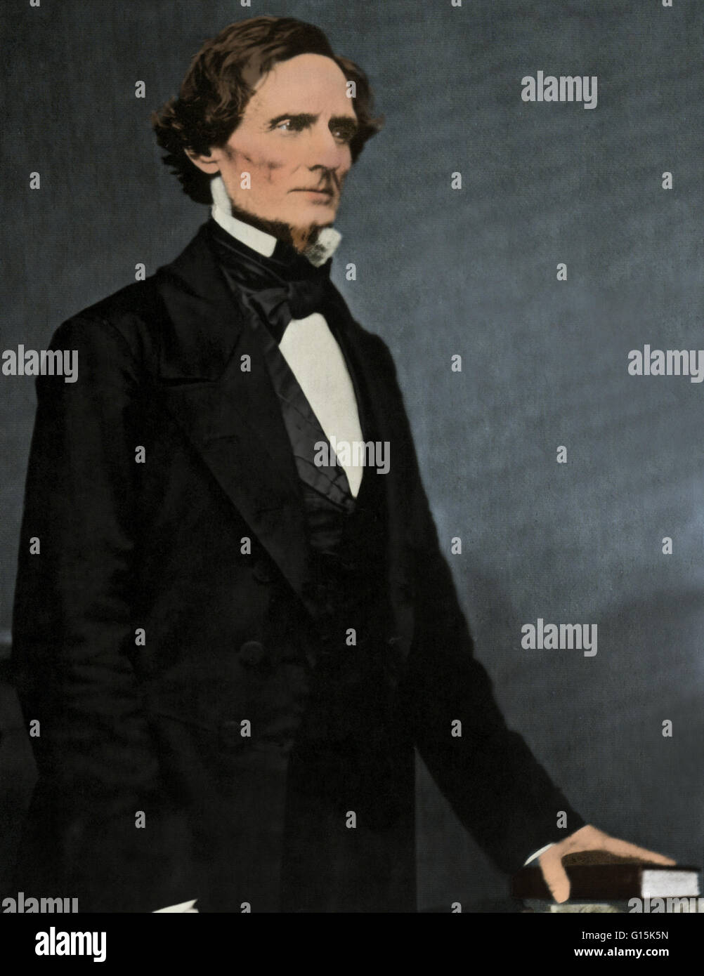 Jefferson Finis "Jeff" Davis (1808-1889) was an American statesman and ...