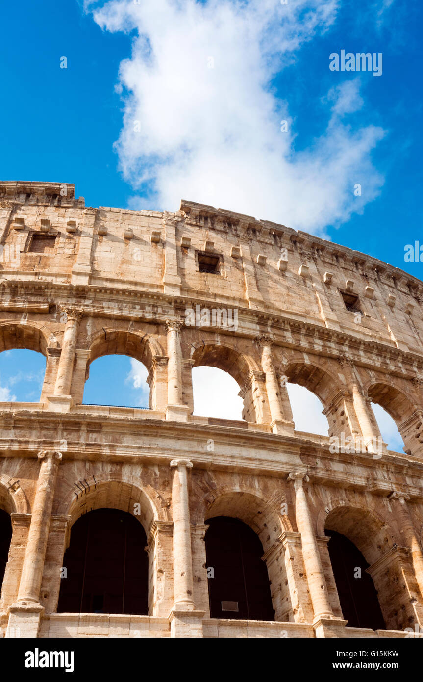 Flavian amphitheatre rome hi-res stock photography and images - Alamy