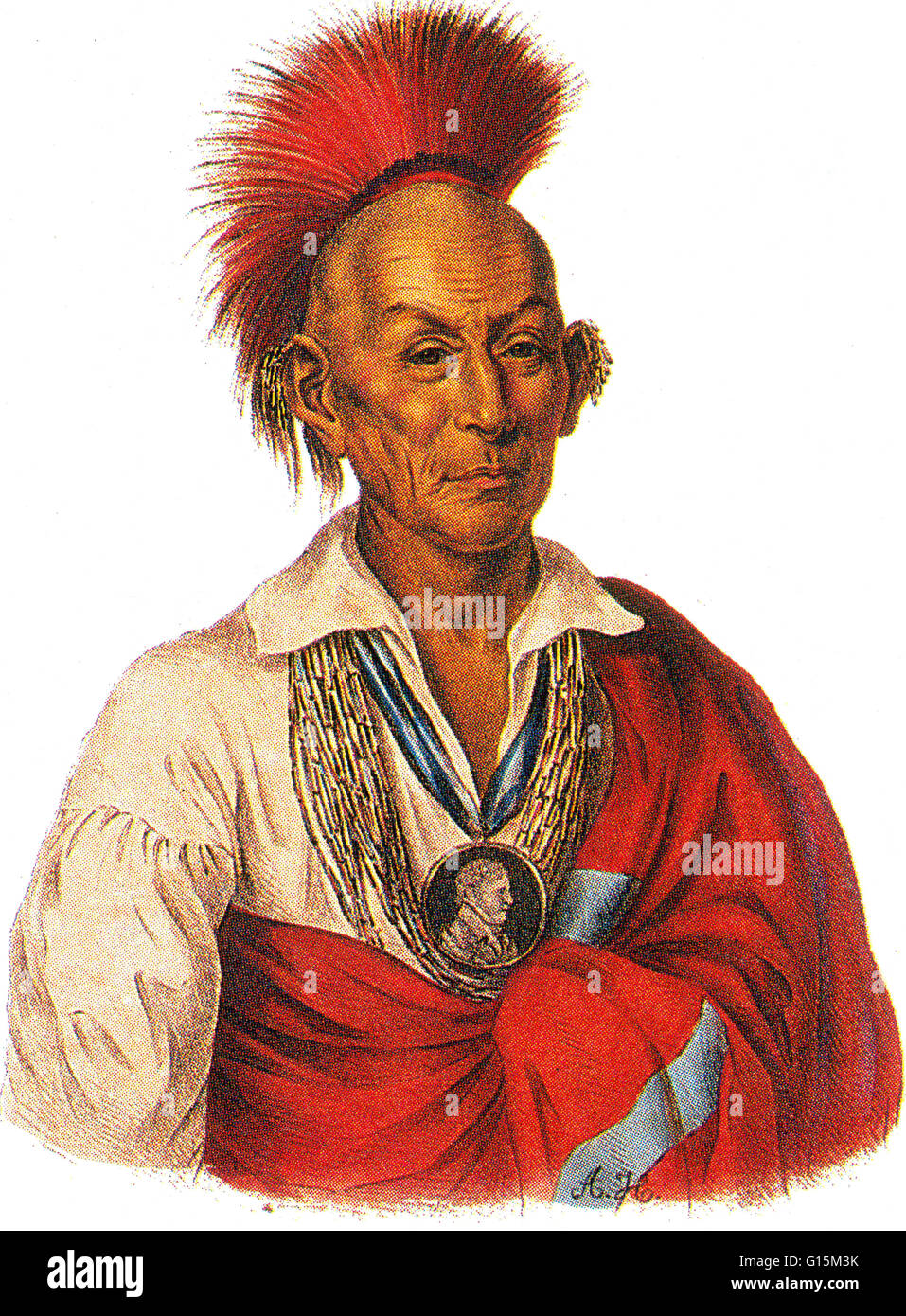 Black hawk (indian chief) hi-res stock photography and images - Alamy