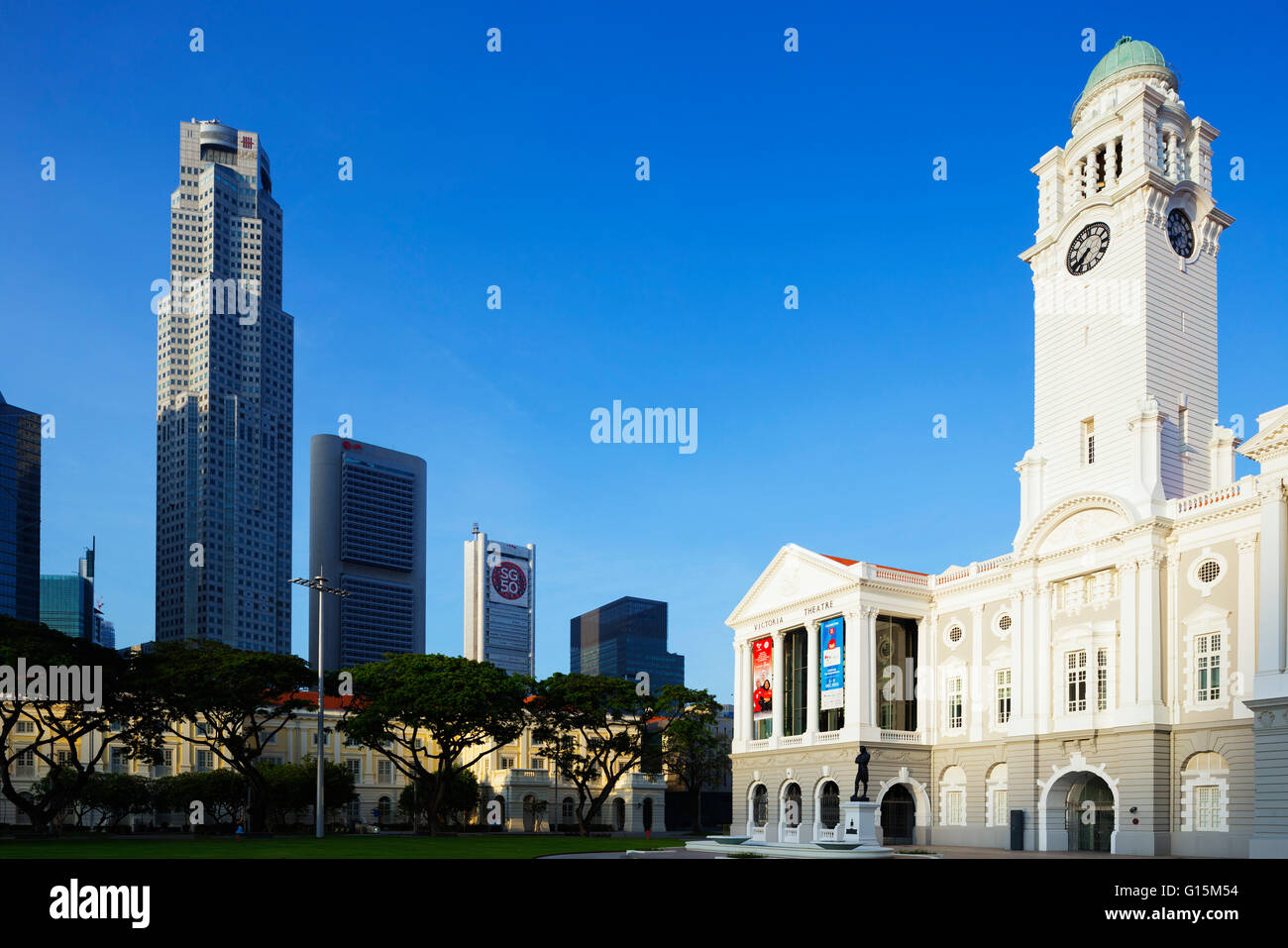 Victoria Theatre and Concert Hall, Singapore, Southeast Asia, Asia ...
