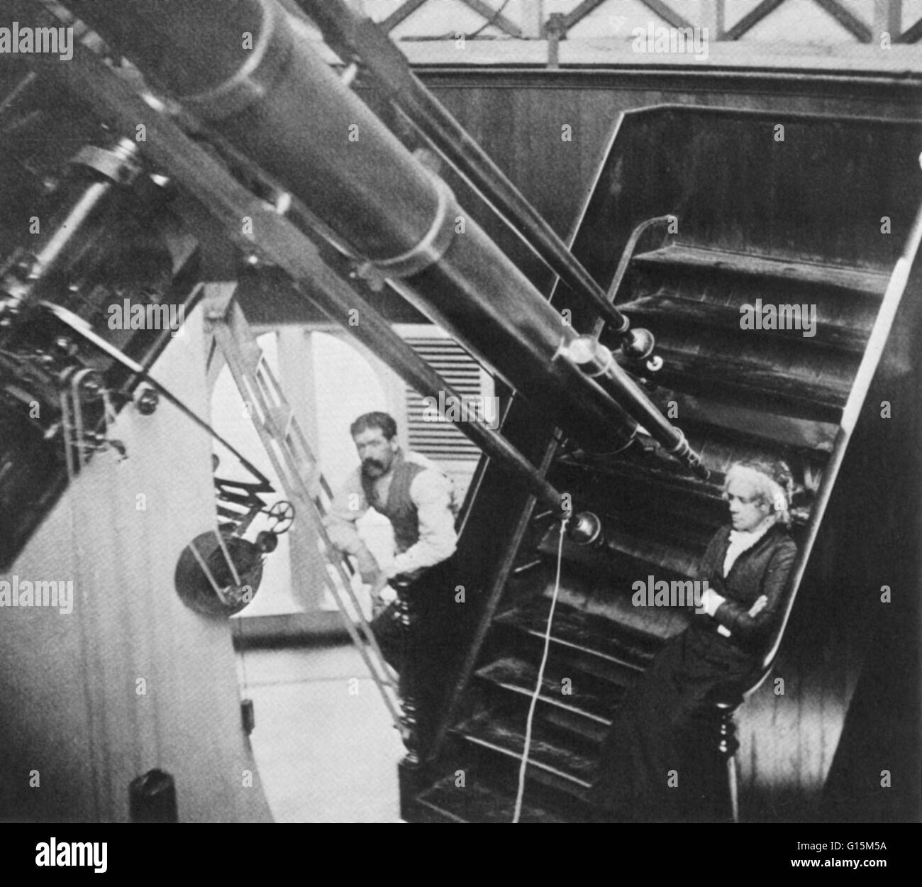 Miss mitchells comet Black and White Stock Photos & Images - Alamy