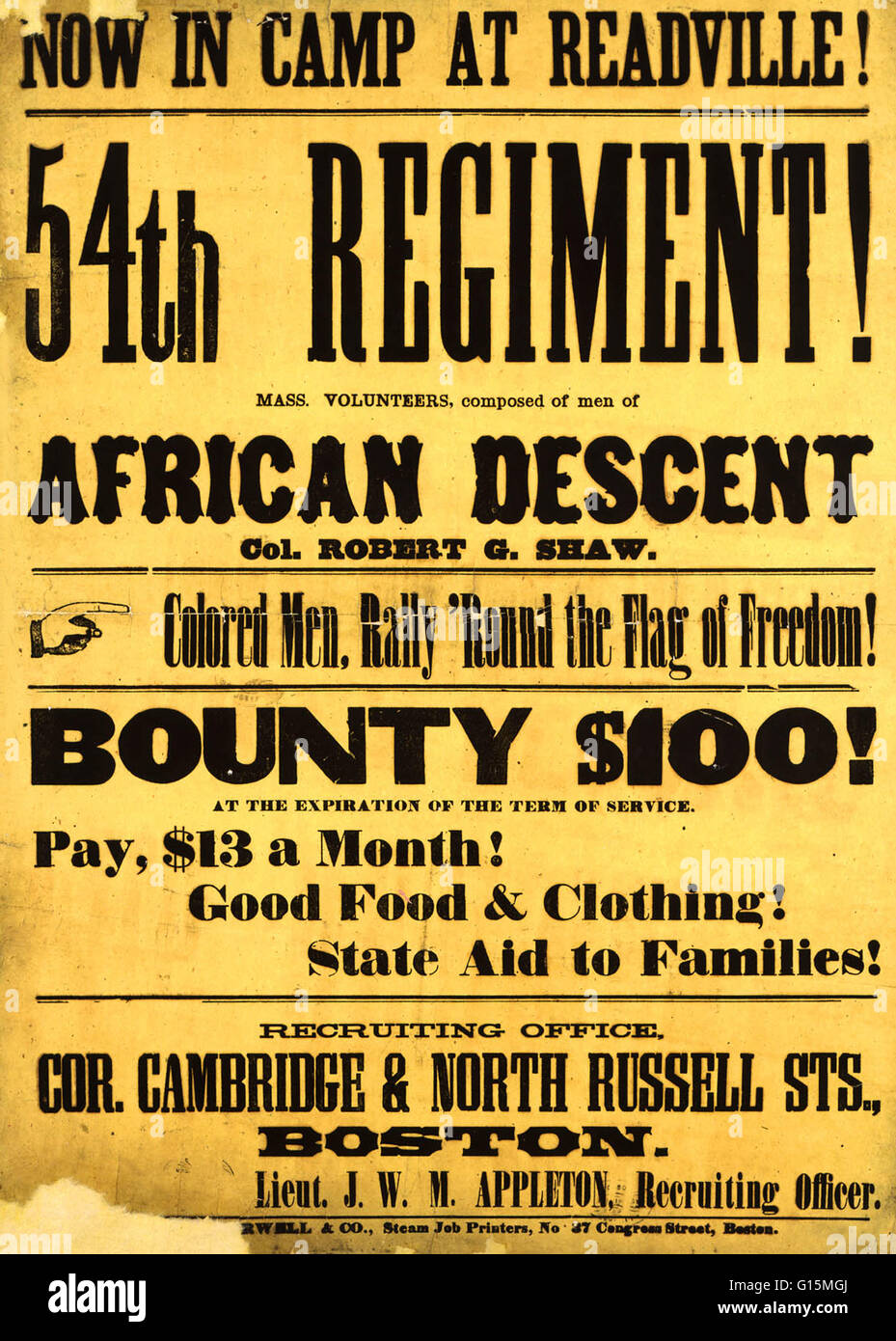 African Americans In The Civil War 54th Regiment