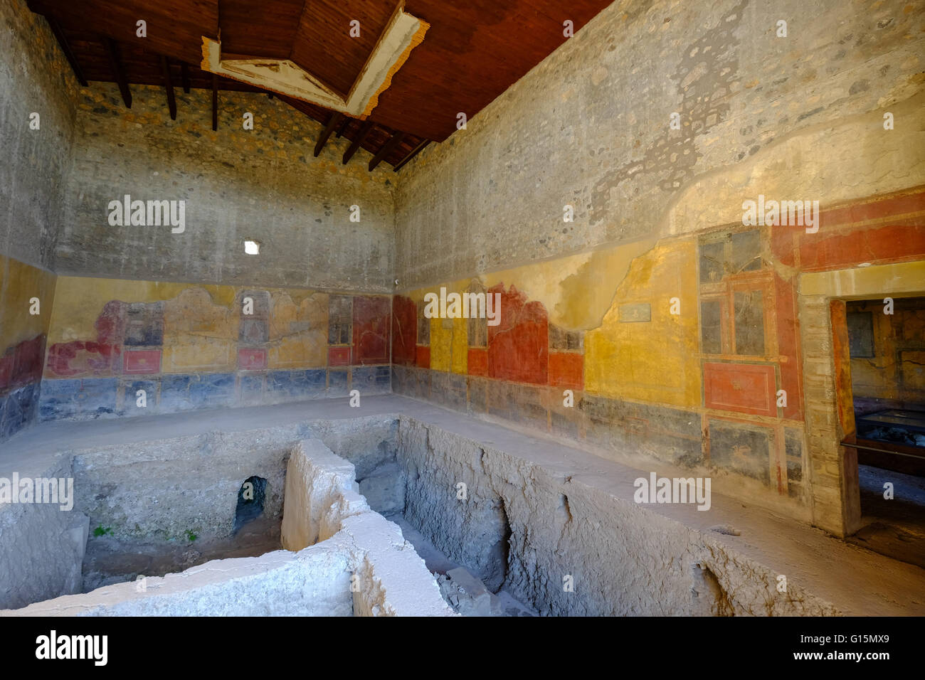 House of Menander, Pompeii, UNESCO World Heritage Site, the ancient ...