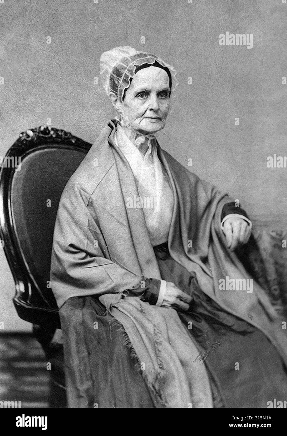 Lucretia Coffin Mott (January 3, 1793 - November 11, 1880) was an ...