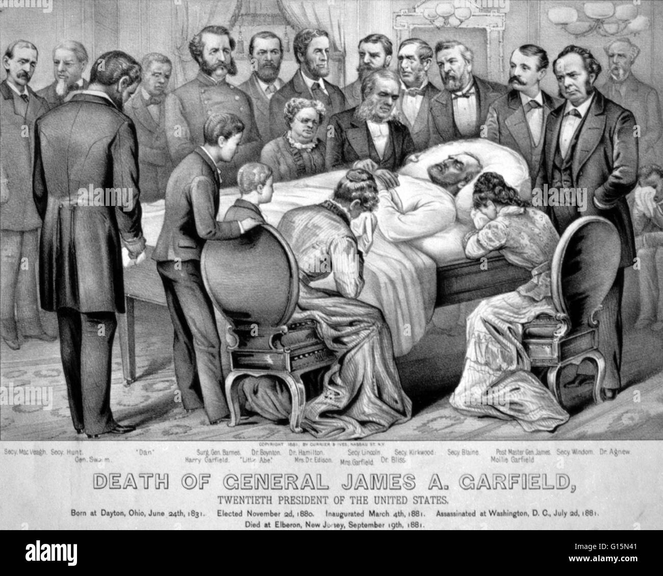Garfield assassination hi-res stock photography and images - Alamy