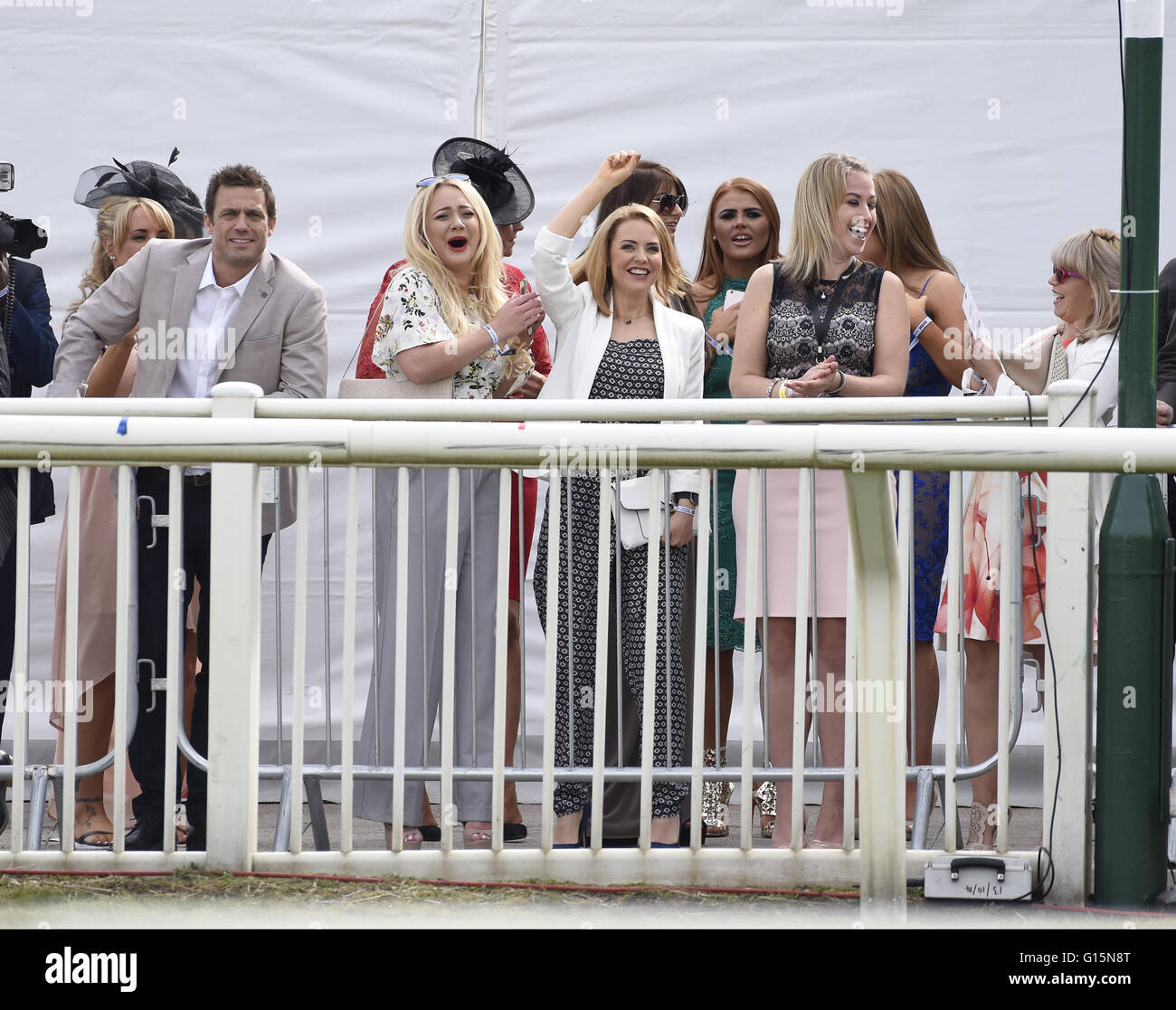 Hollyoaks cast hi-res stock photography and images - Alamy