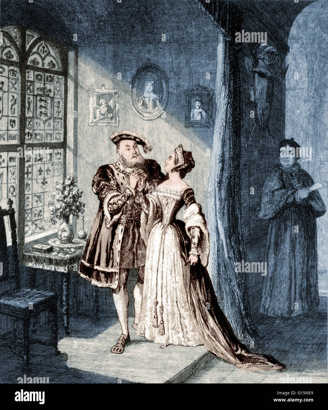 Queen Anne Boleyn And King Henry