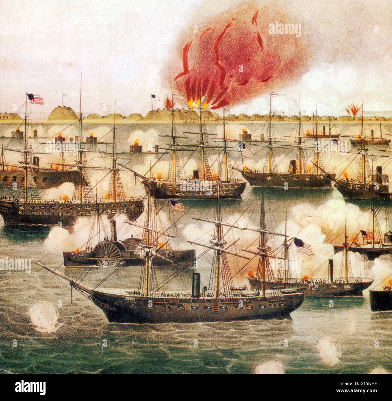 Fort Fisher was a Confederate fort during the American Civil War. It protected the vital trading ...