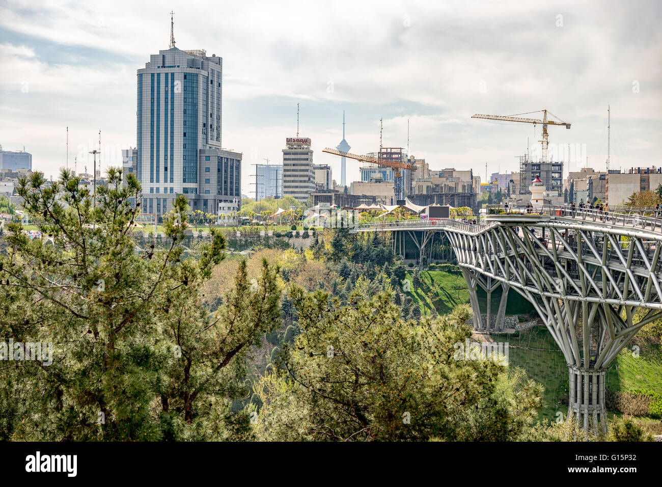 Tabiat pedestrian bridge High Resolution Stock Photography and Images ...