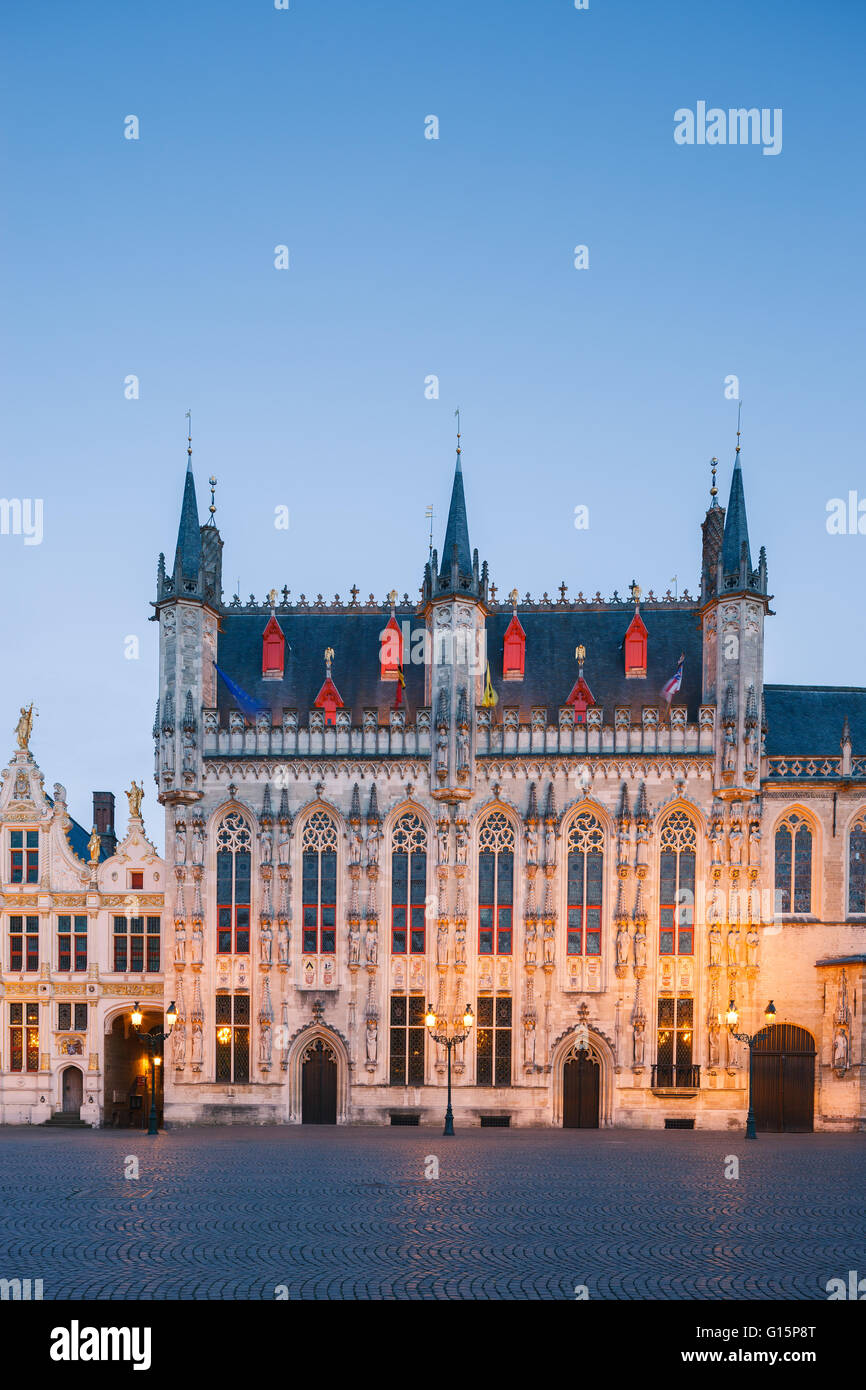The Bruges City Hall is one of the oldest city halls in the entire ...