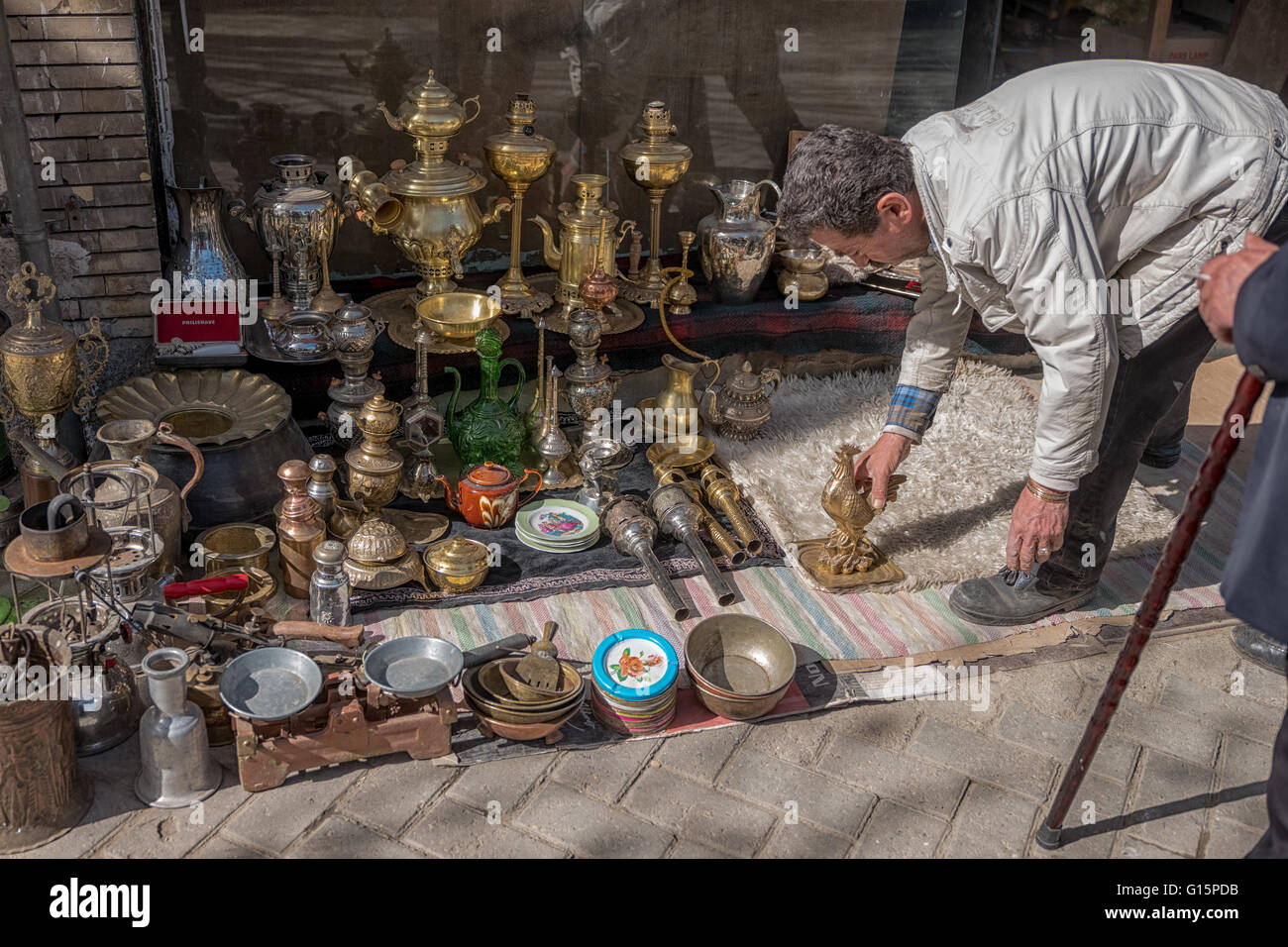 Iranian brass hi-res stock photography and images - Alamy