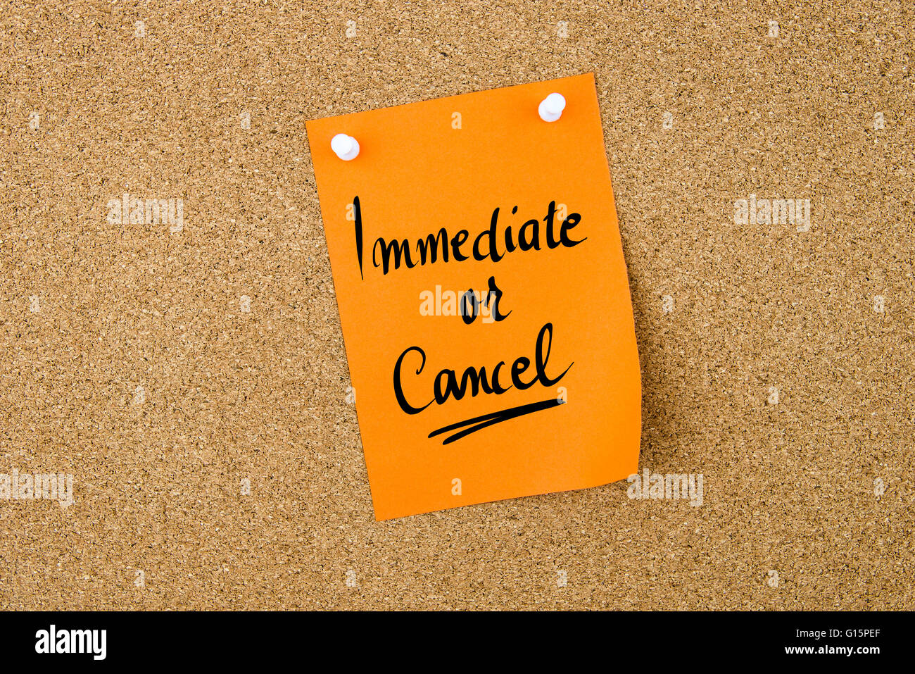 Cancel message hi-res stock photography and images - Alamy