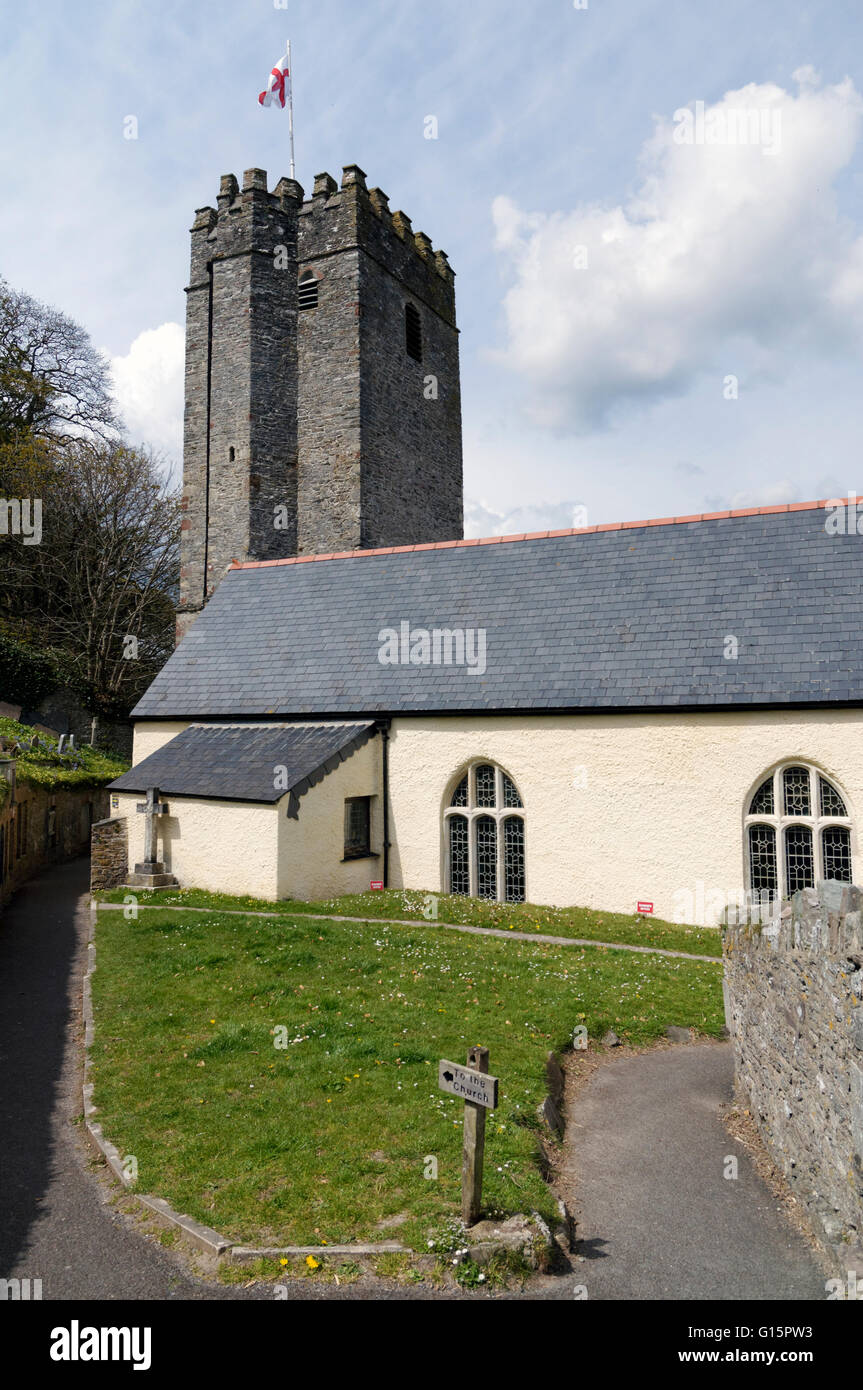 St Petrox Church, Dartmouth, Devon, England Stock Photo - Alamy