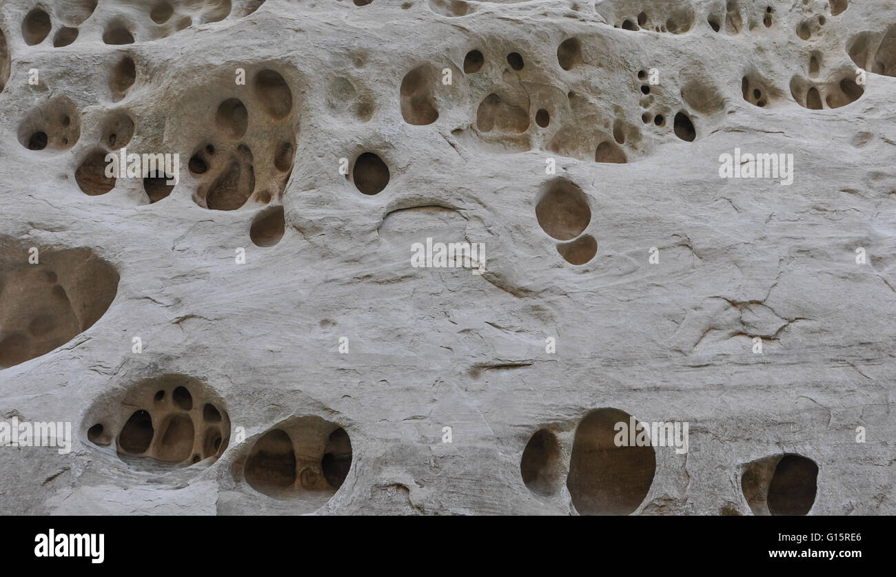 Rock face with hole hi-res stock photography and images - Alamy