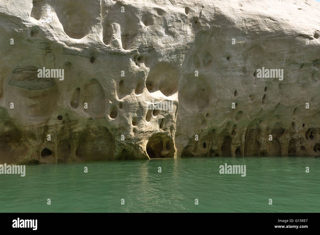 detail of a cliff face and water Stock Photo - Alamy