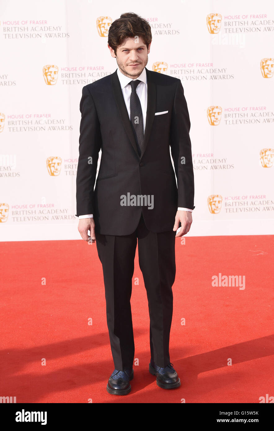 London, UK. Iwan Rheon at at The House Of Fraser BAFTA TV Awards held ...