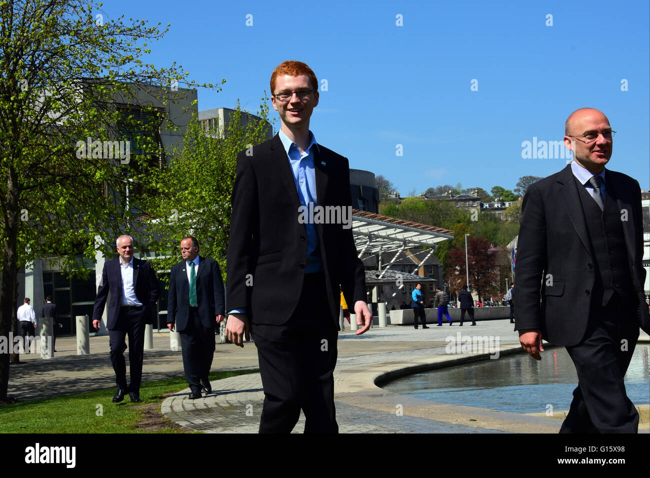 Edinburgh, Scotland, United Kingdom, 09, May, 2016. The youngest-ever ...