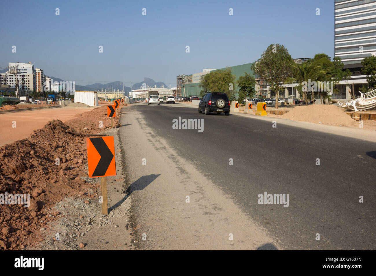 JANUARY RJ DE JANEIRO - 05/06/2016: OLIMPICO PARK - View of IBC area ...