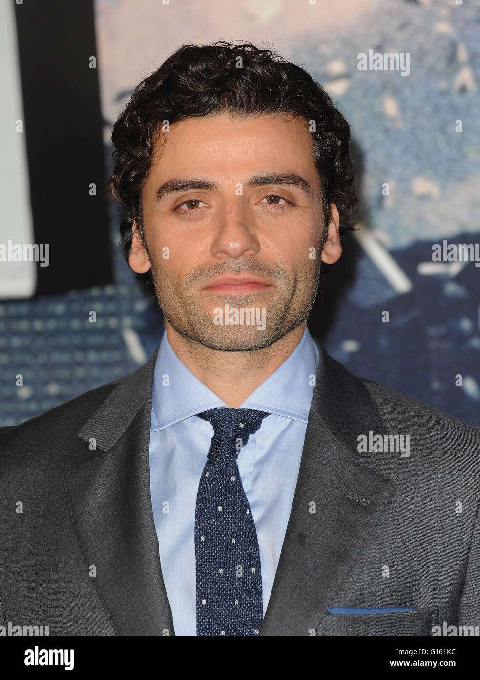 London, UK. 9th May, 2016. Oscar Isac attends a Global Fan Screening of ...