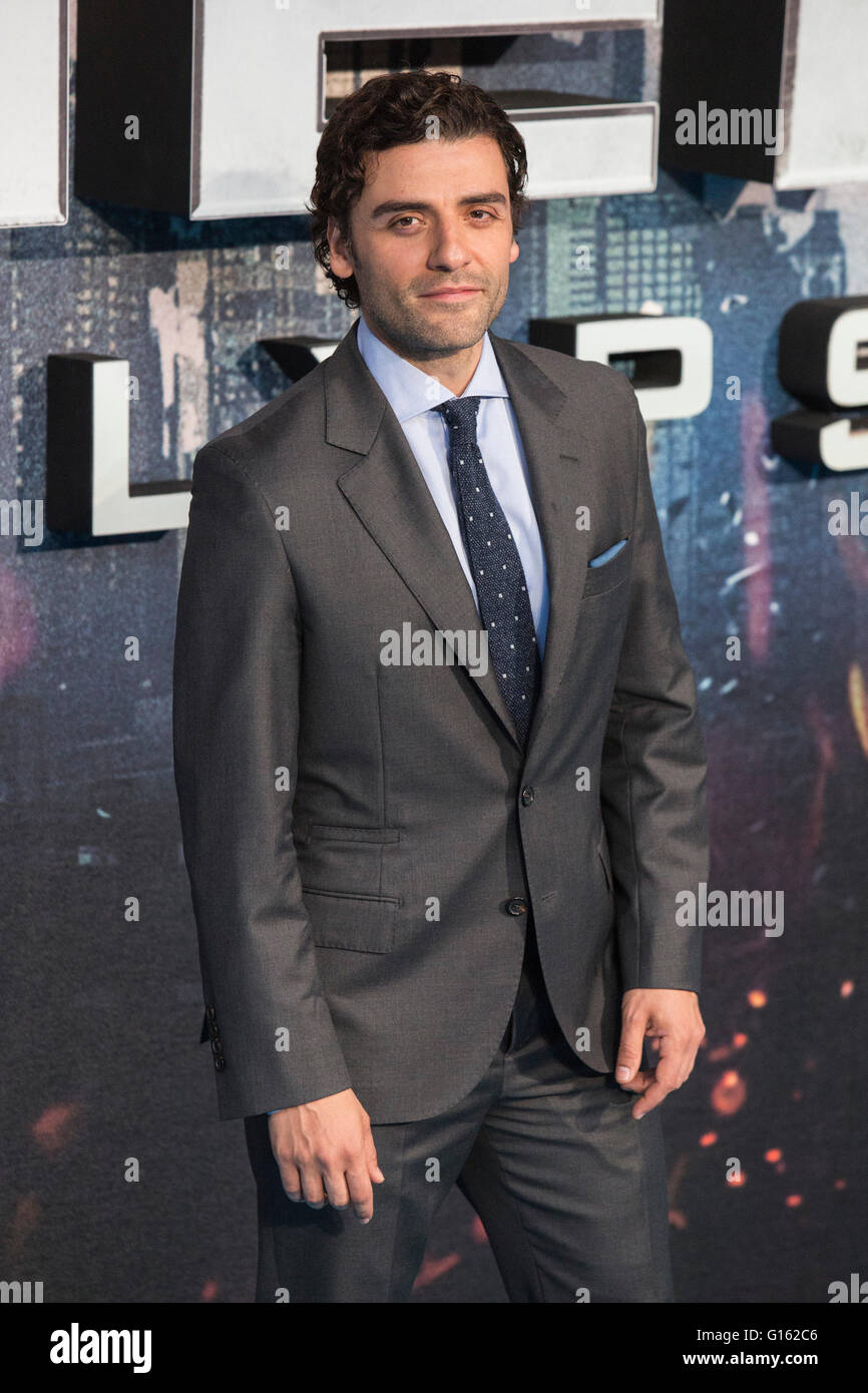 London, UK. 9 May 2016. Actor Oscar Isaac (En Sabah Nur/Apocalypse ...