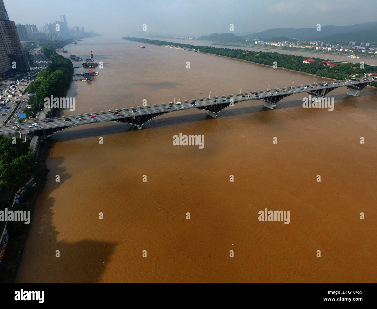 Changsha. 10th May, 2016. Photo taken on May 10, 2016 shows the ...