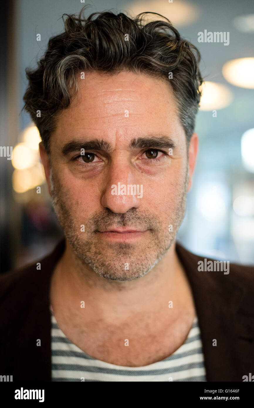 Berlin, Germany. 09th May, 2016. Israeli director Tomer Heymann arrives ...