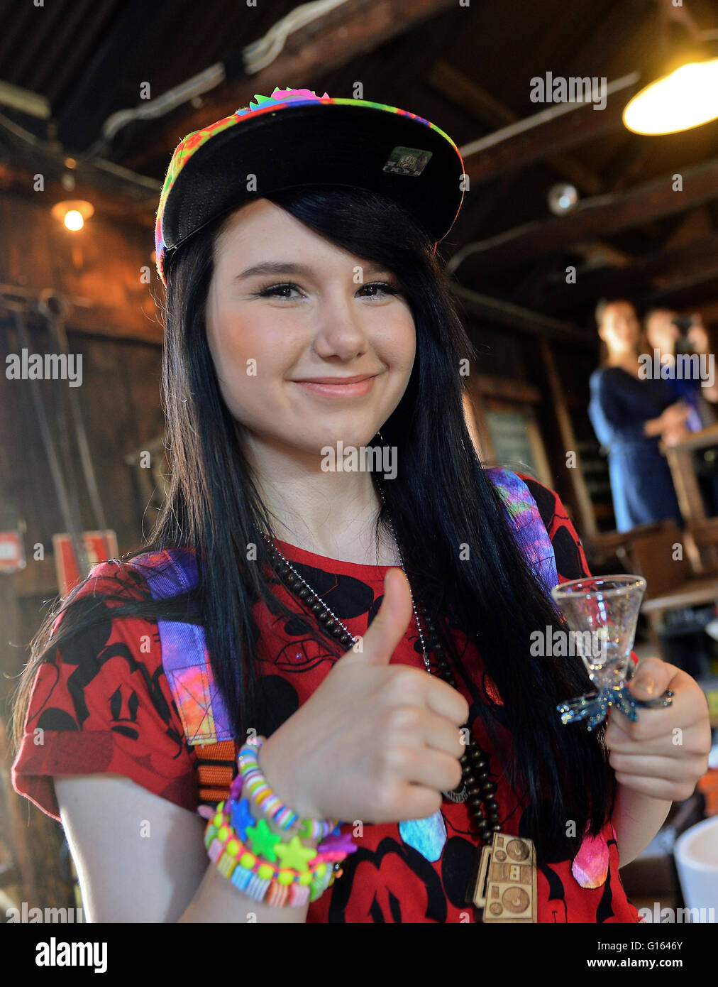 German singer Jamie-Lee Kriewitz is visiting the open-air museum ...